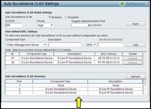 How to Configure Auto Surveillance VLAN – DGS-1210 Series | D-Link UK